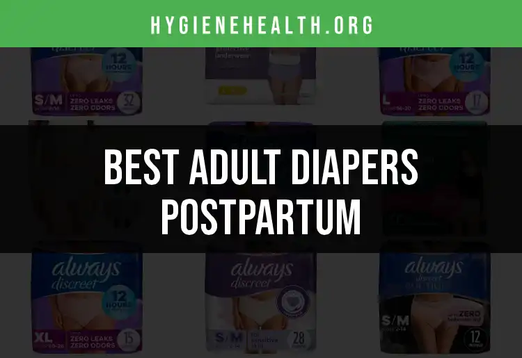 13 Best Adult Diapers Postpartum For Your Comfort